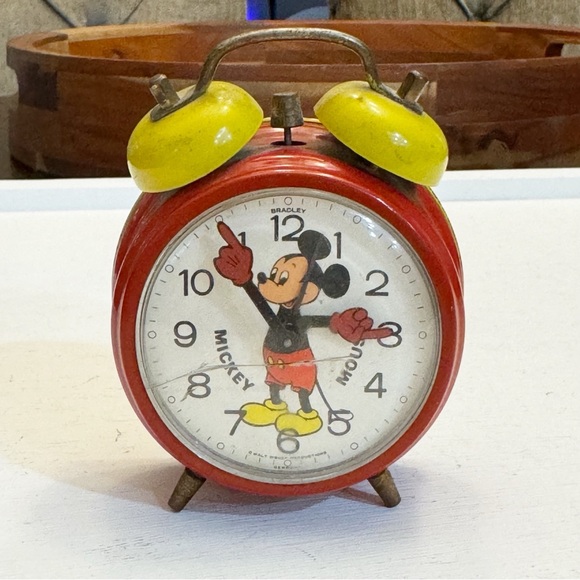 Disney | Accents | Vintage Walt Disney Productions Mickey Mouse Alarm ...